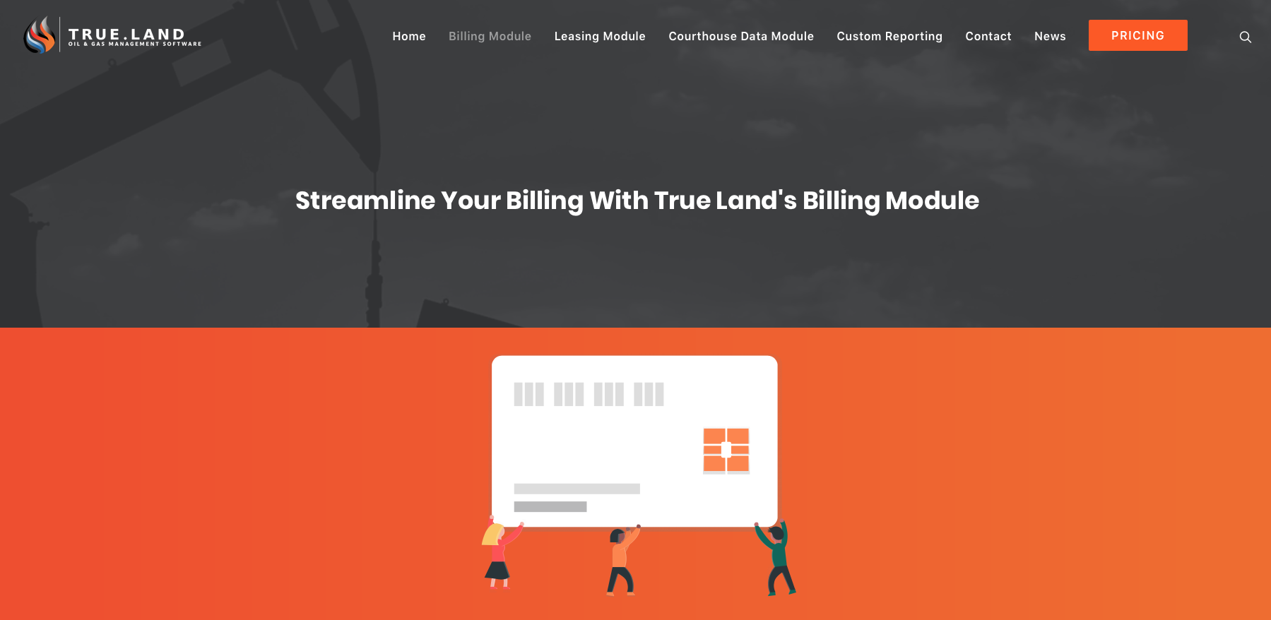 Billing Module | True Land | Oil & Gas Software